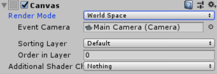Creating A Worldspace Ui Unity Learn